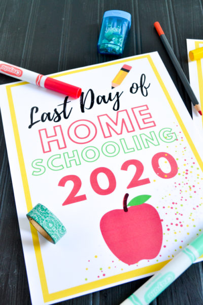 Last Day of School 2020 Printables {Distance Learning Edition} - The ...