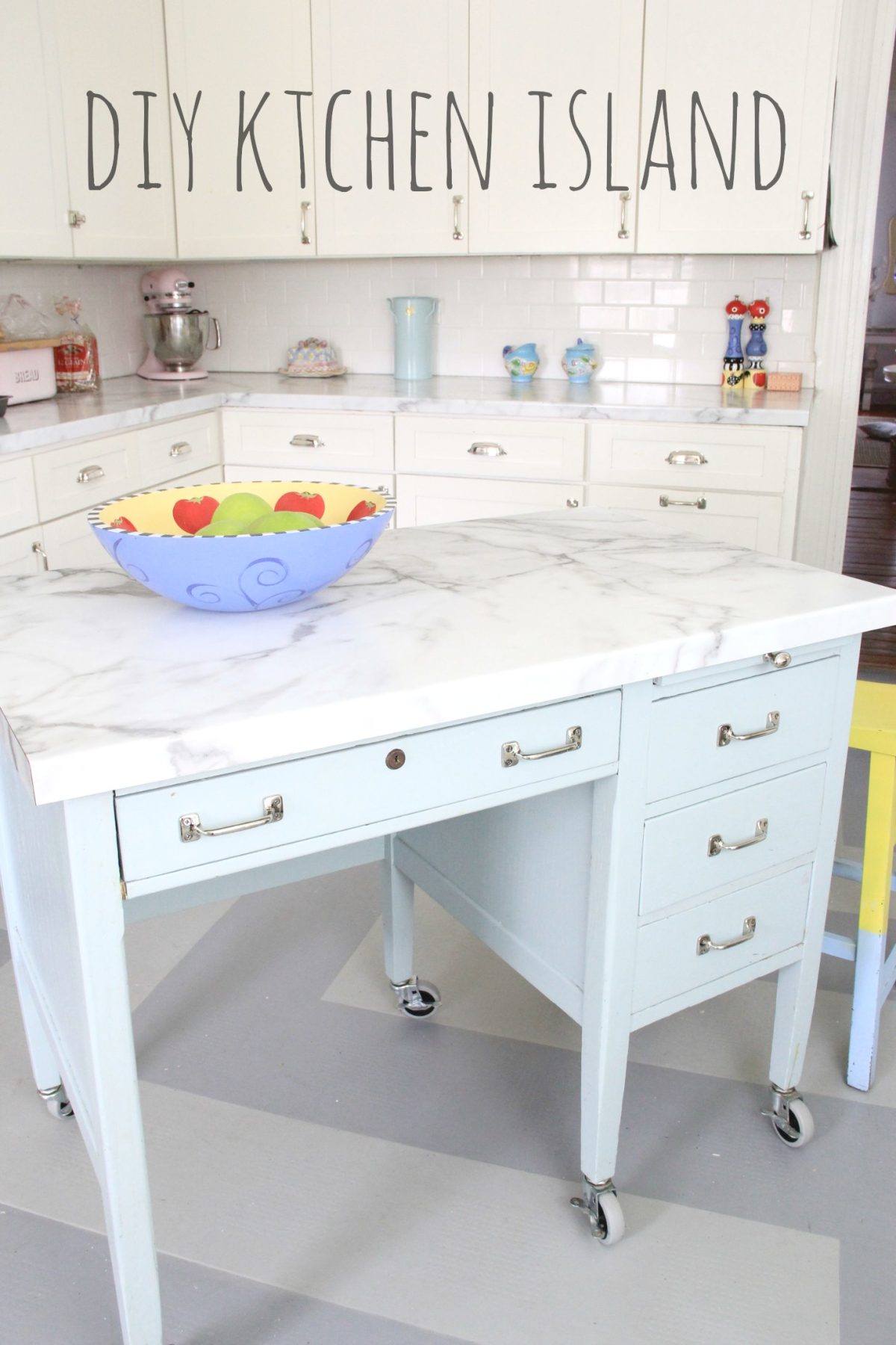 DIY Kitchen Island Ideas - The Cards We Drew